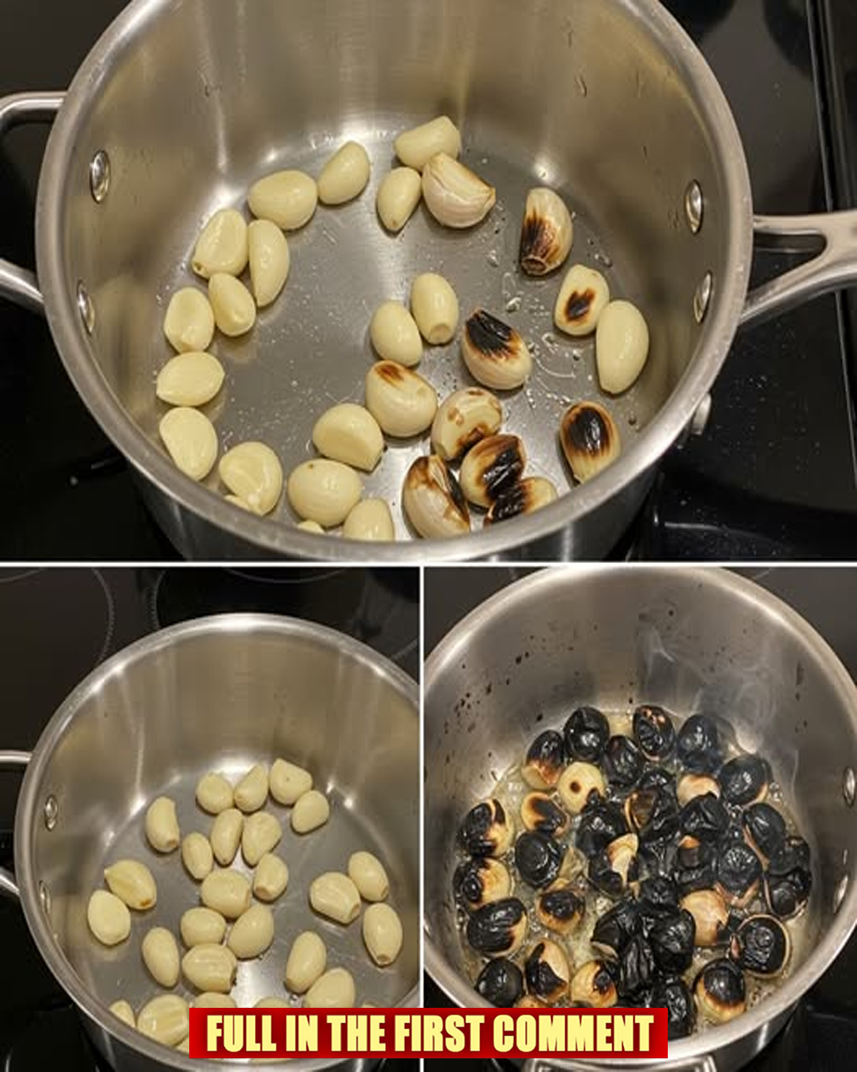 What Happens When You Burn Garlic for 15 Minutes? You Might Be Surprised